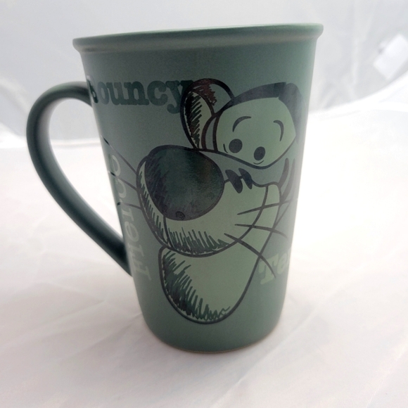 Disney | Kitchen | Disney Oz Tigger Coffee Mug Dark Green Bouncy ...